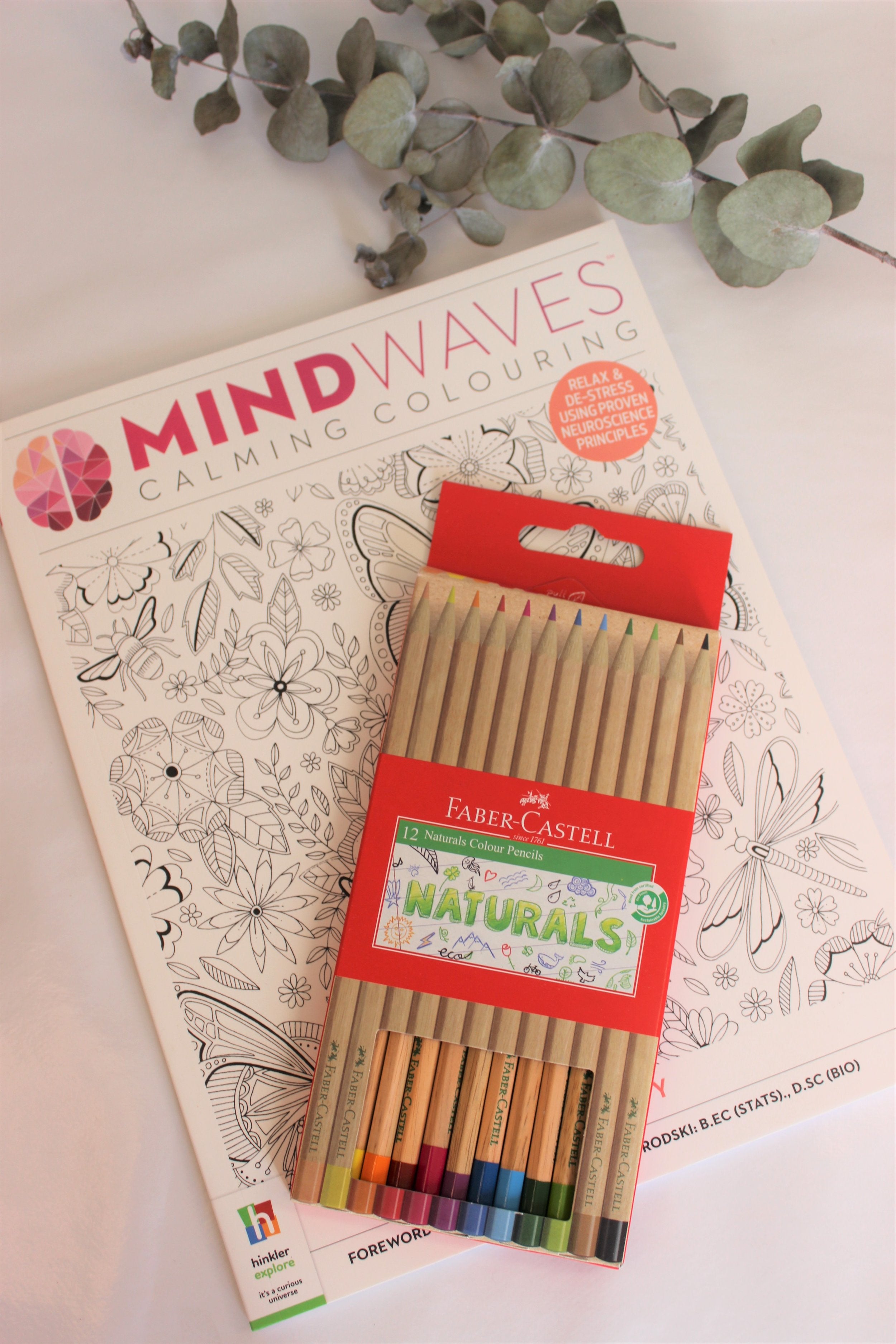 Adult Colouring Book with pens or pencils – Cherish Hampers & Gifts